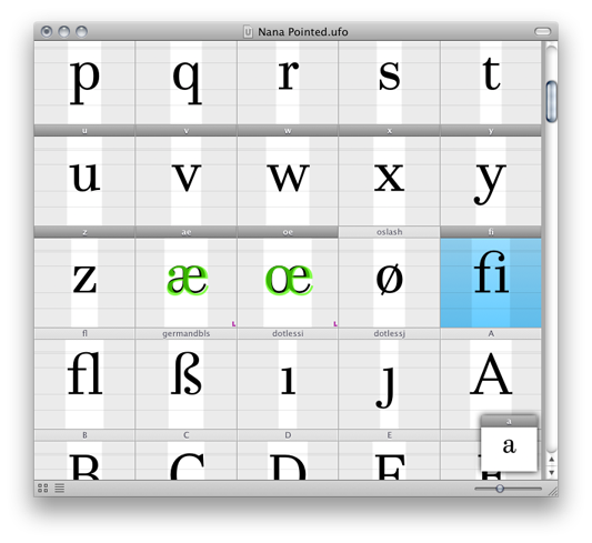 Display Modes • RoboFont